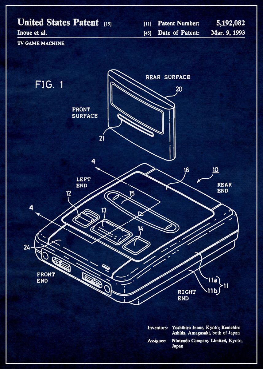 'SNES 1993' Poster, picture, metal print, paint by RickyEKelly | Displate