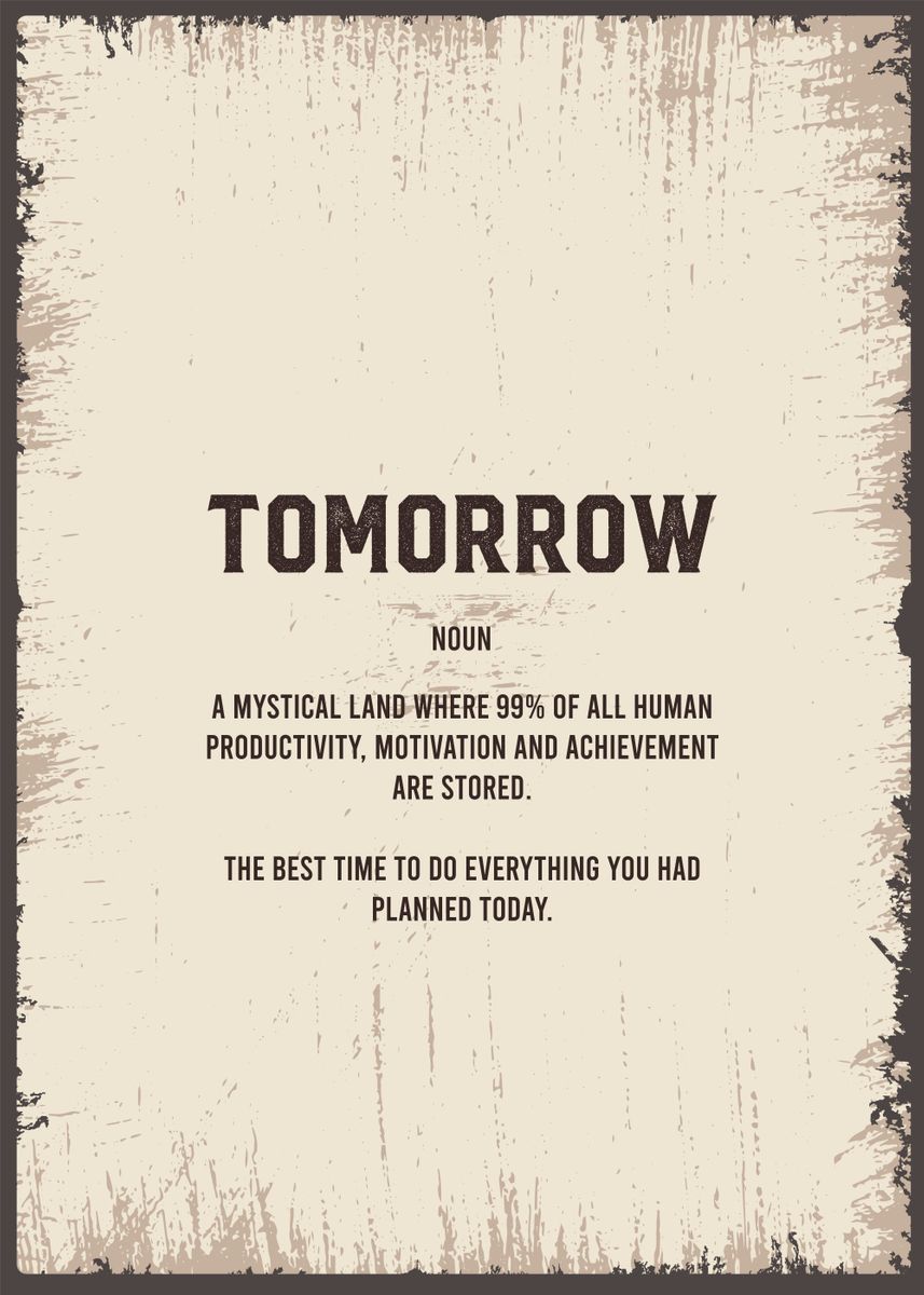 'motivational definition ' Poster, picture, metal print, paint by ...