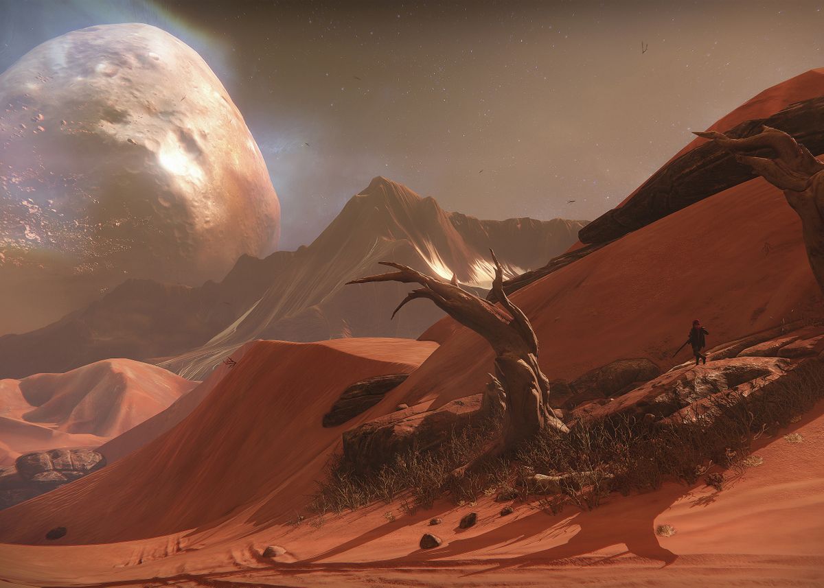 'Mars' Poster by Destiny Game | Displate