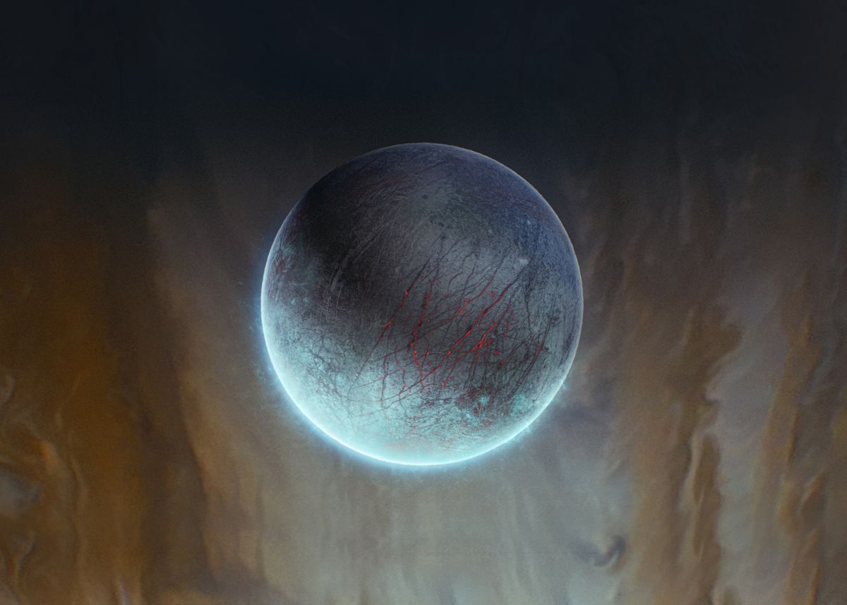 'Europa - Jupiter II' Poster by Destiny Game | Displate