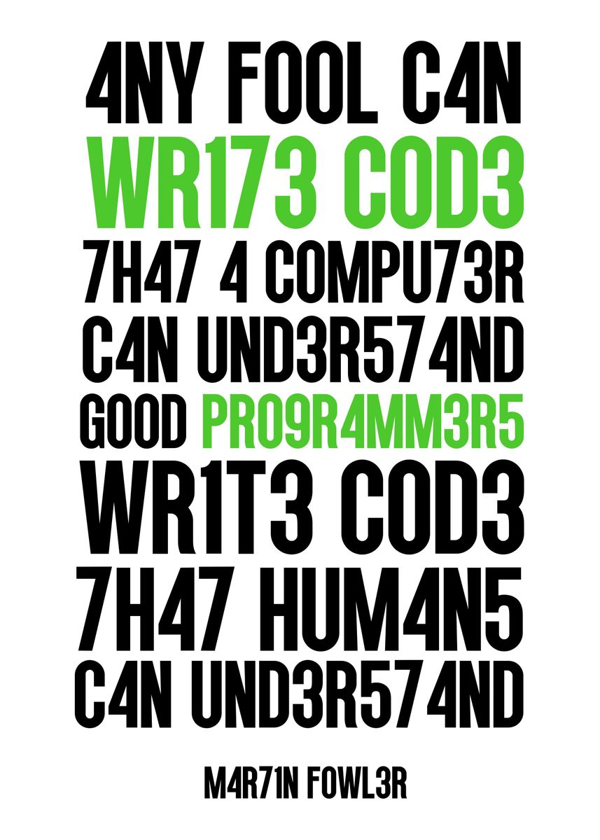 'Good Programmers' Poster, picture, metal print, paint by Wezt Studio ...