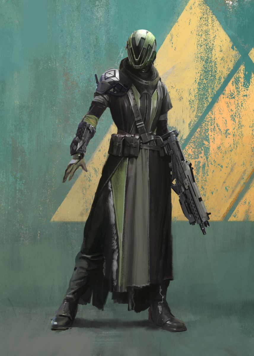 'Warlock Guardian' Poster by Destiny Game | Displate