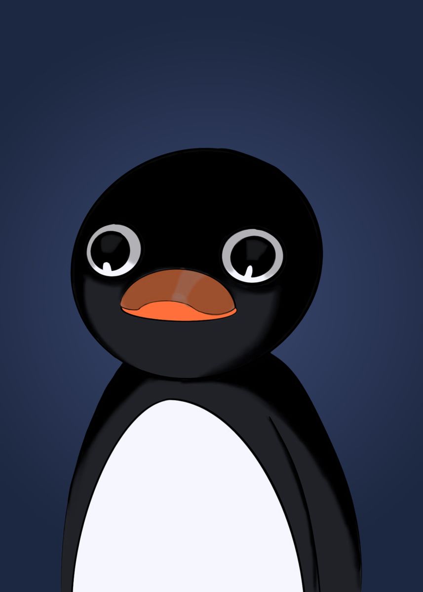 'Afraid Noot Noot Meme' Poster, picture, metal print, paint by CR Art ...