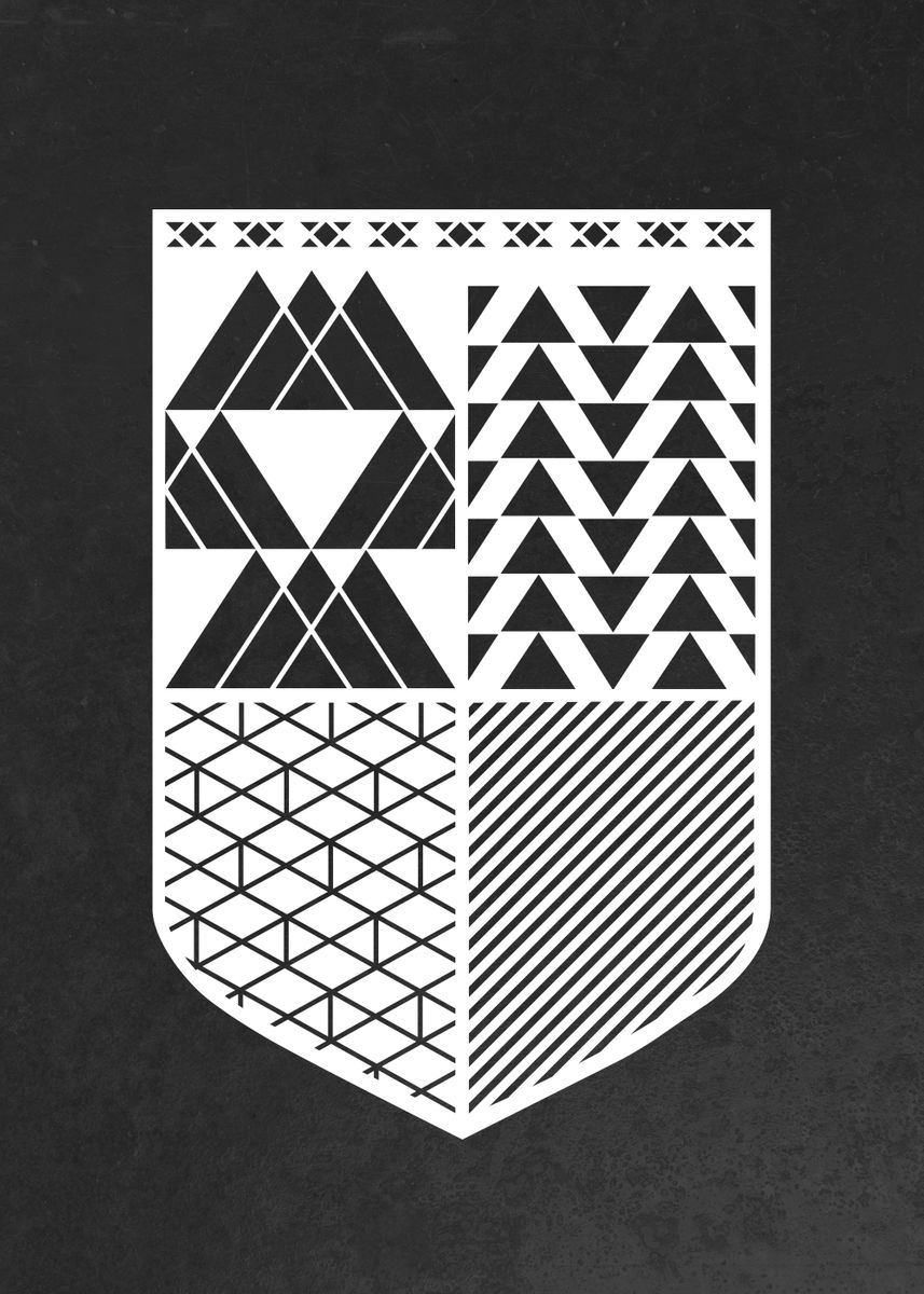 'Guardian Crest' Poster, picture, metal print, paint by Destiny Game ...