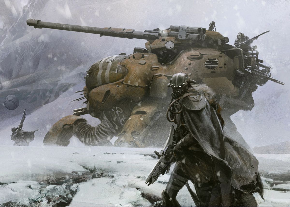 'Fallen Walker' Poster by Destiny Game | Displate