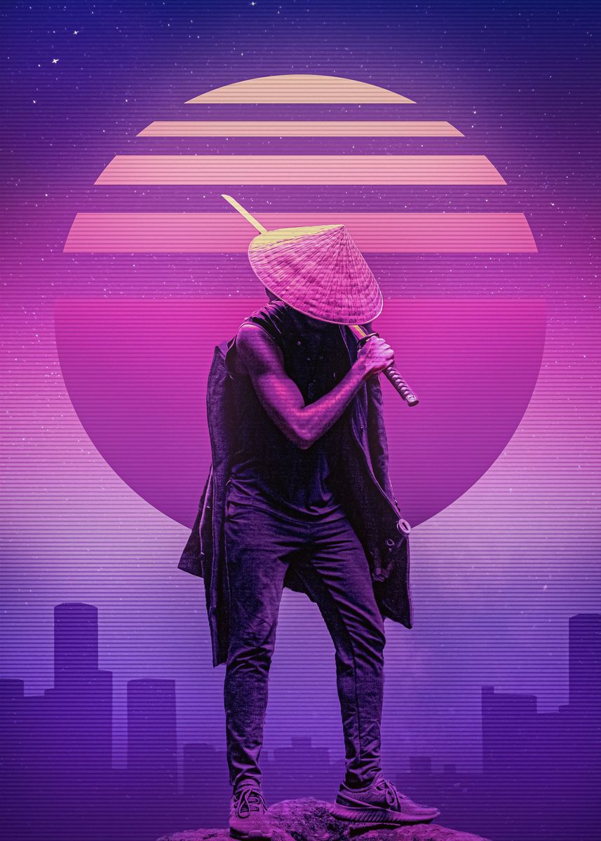 'Wake up samurai' Poster, picture, metal print, paint by YOHA | Displate