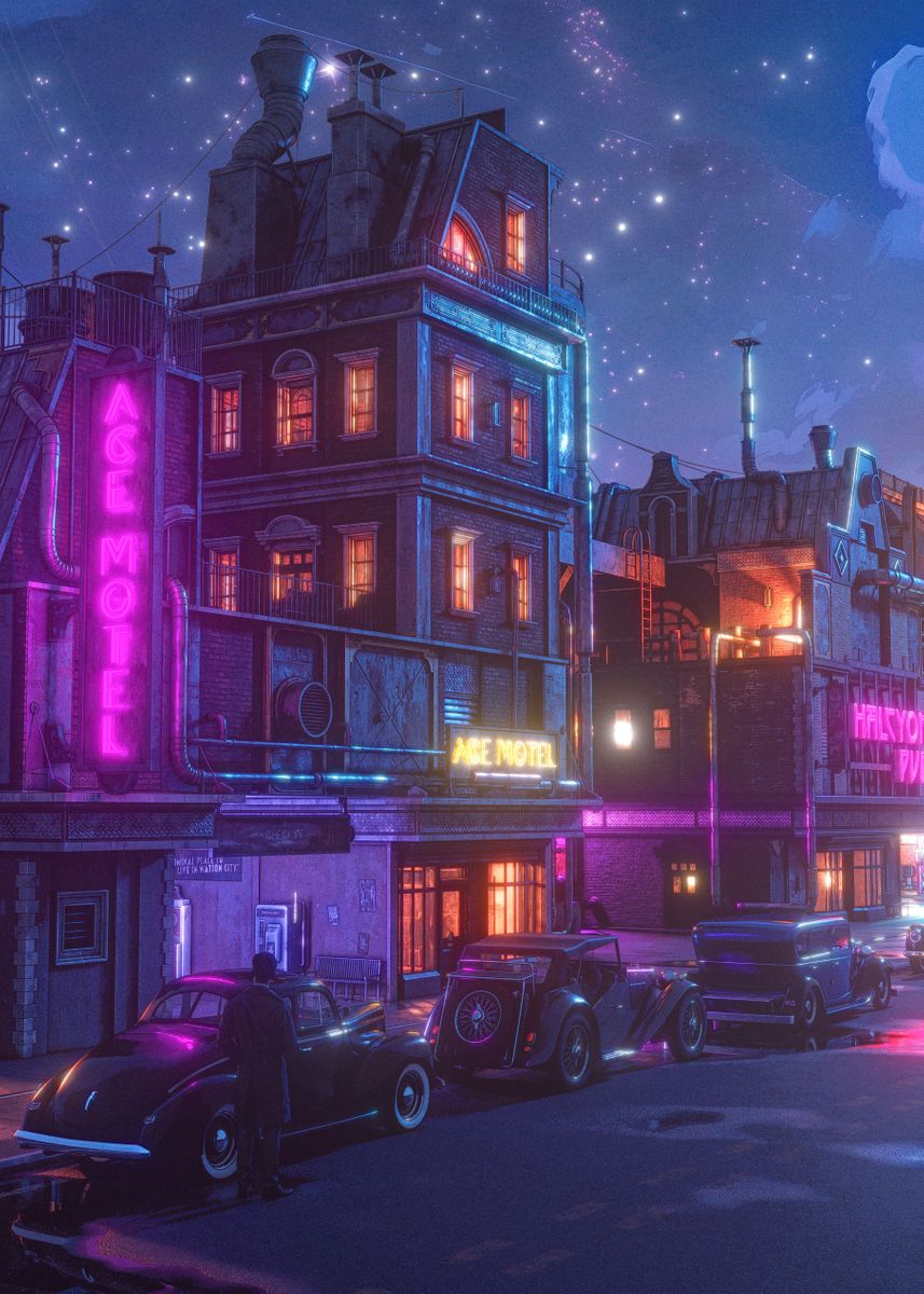 'Fading Radiance' Poster, picture, metal print, paint by Marischa ...