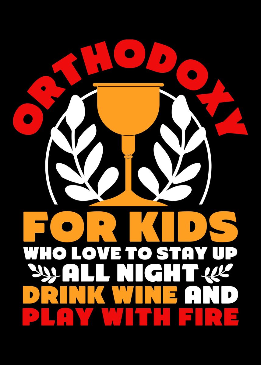 'Orthodox' Poster, picture, metal print, paint by AestheticAlex | Displate