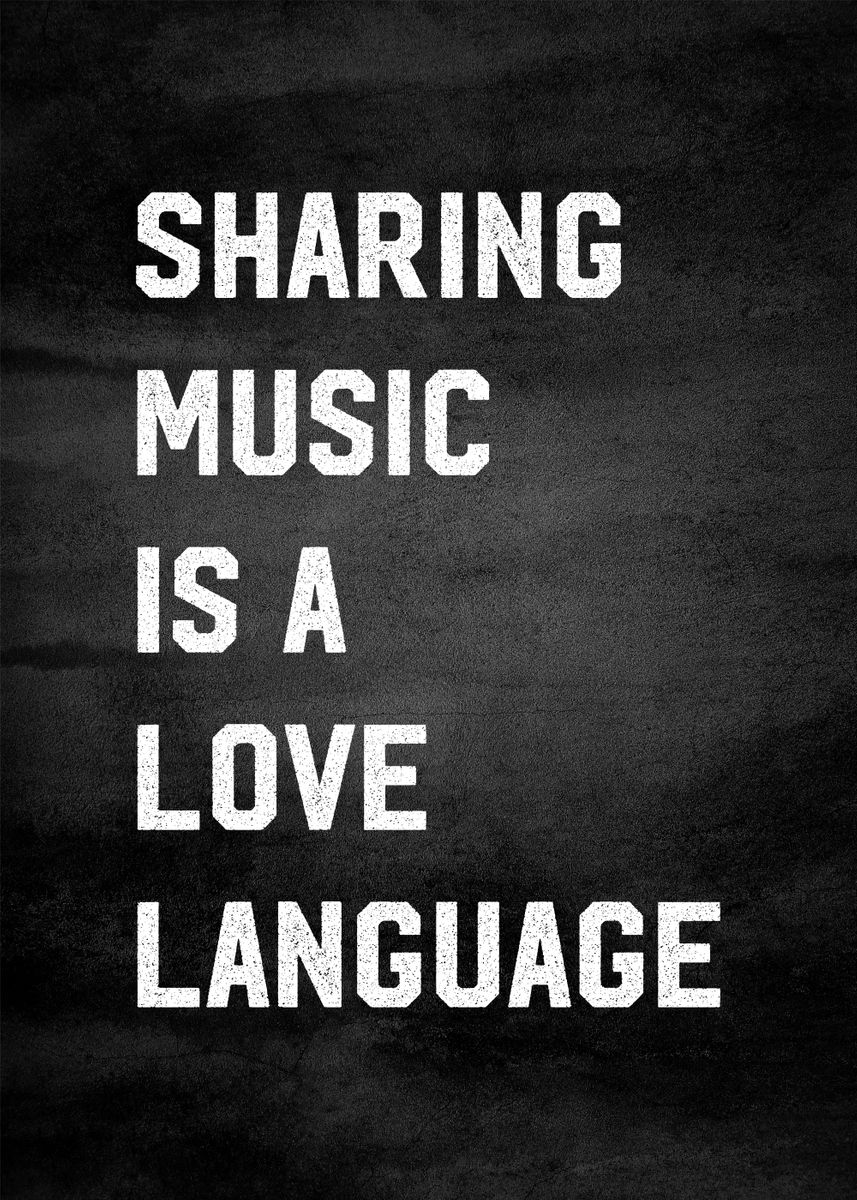 'inspirational music quotes' Poster, picture, metal print, paint by ...