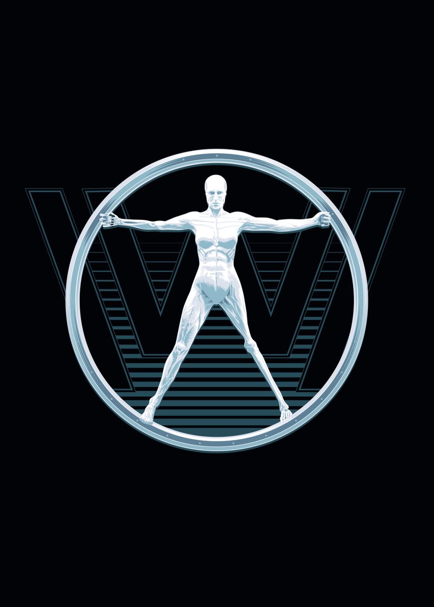 'Westworld Logo' Poster, picture, metal print, paint by Westworld | Displate