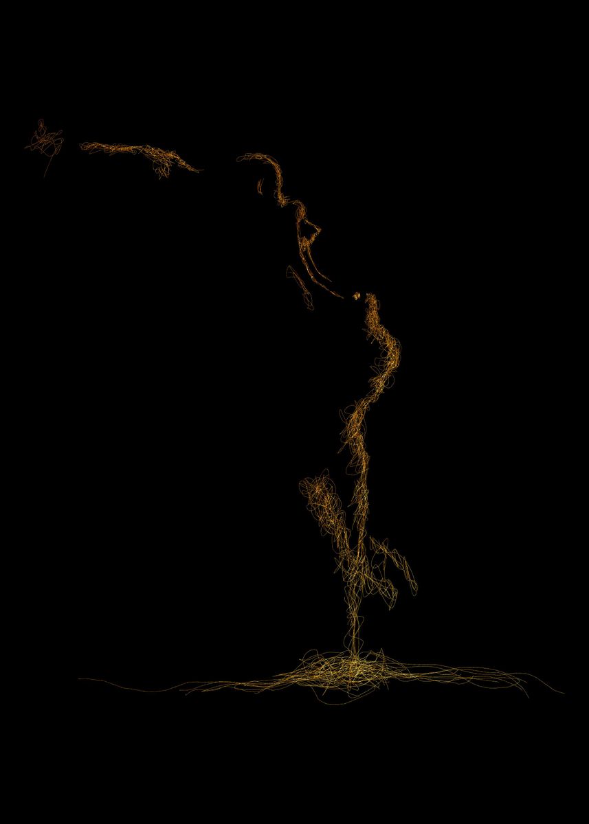 'Men scribble art' Poster, picture, metal print, paint by Dalton Joyce ...