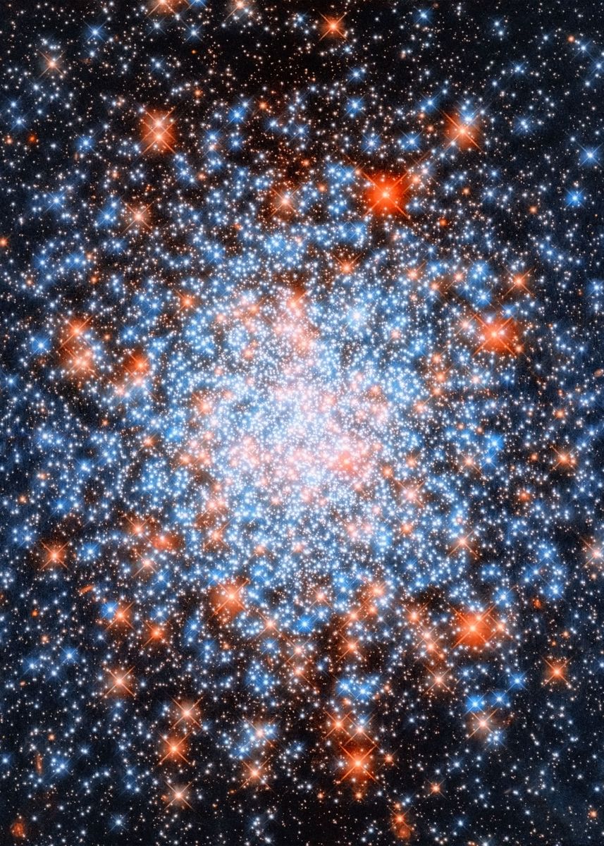 'Star Clusters' Poster by Mango Art | Displate