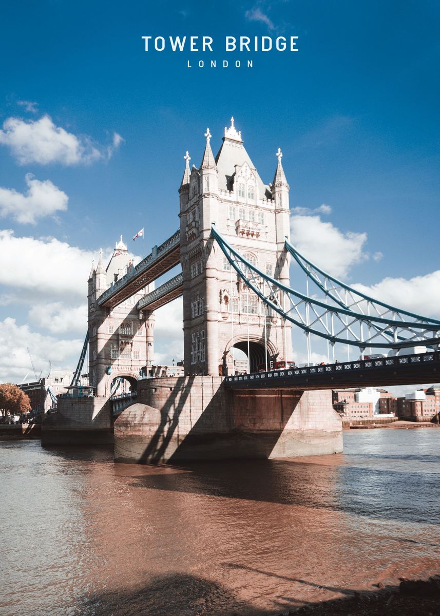 'Tower Bridge ' Poster, picture, metal print, paint by Travel Addict ...