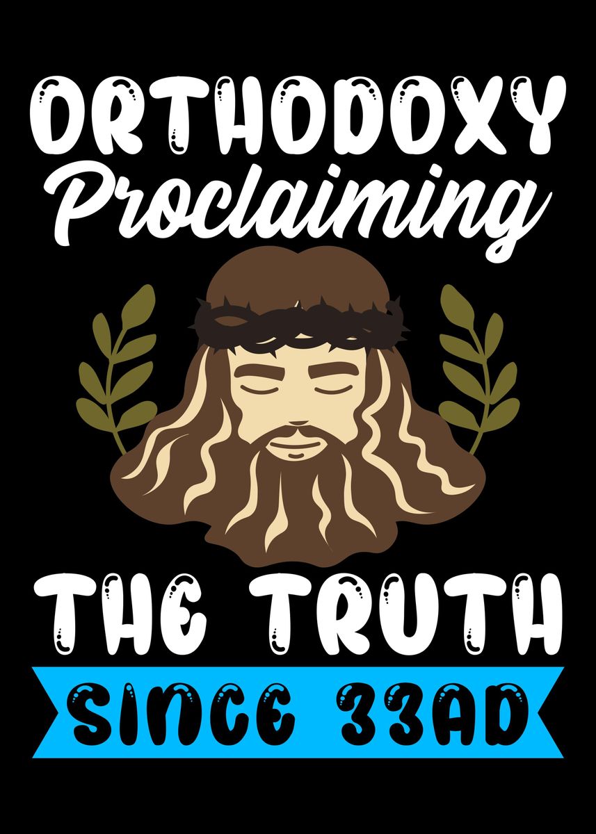 'Orthodox' Poster, picture, metal print, paint by AestheticAlex | Displate