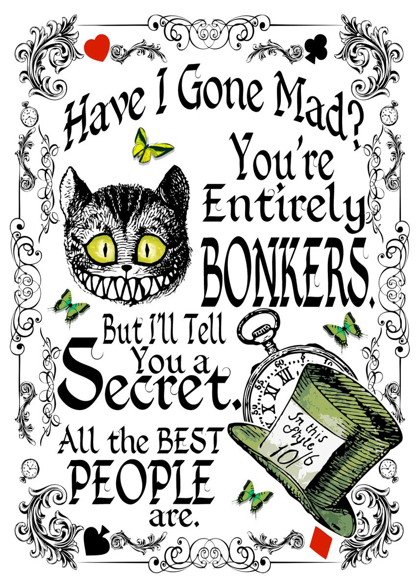 'Mad' Poster, picture, metal print, paint by Ludo Enko | Displate