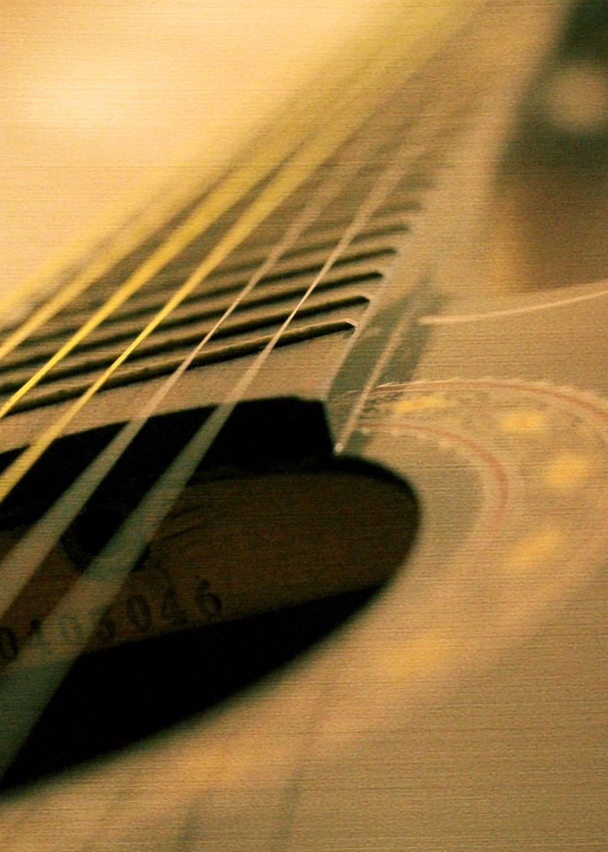 'Classic Guitars' Poster by Juke Emeril | Displate