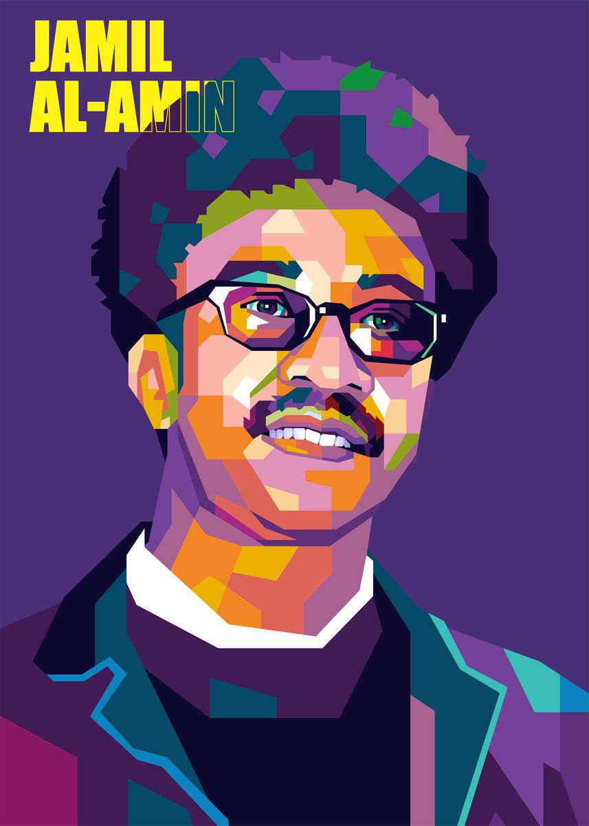 'Jamil Al Amin' Poster, picture, metal print, paint by Ananda Praj ...