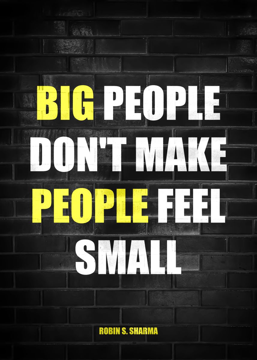 'ROBIN S SHARMA QUOTE 15' Poster by Reflection Quotes | Displate