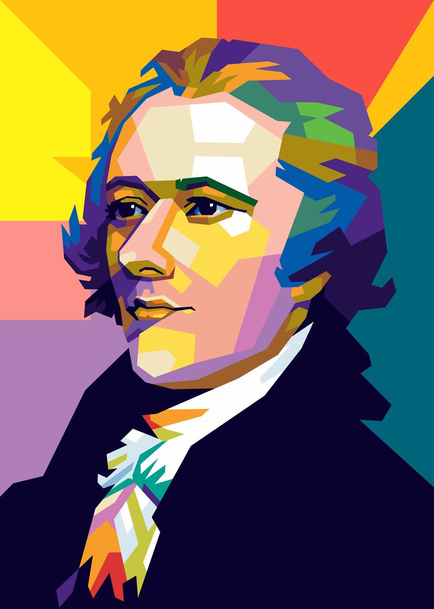 'alexander hamilton' Poster, picture, metal print, paint by Erick Sato ...