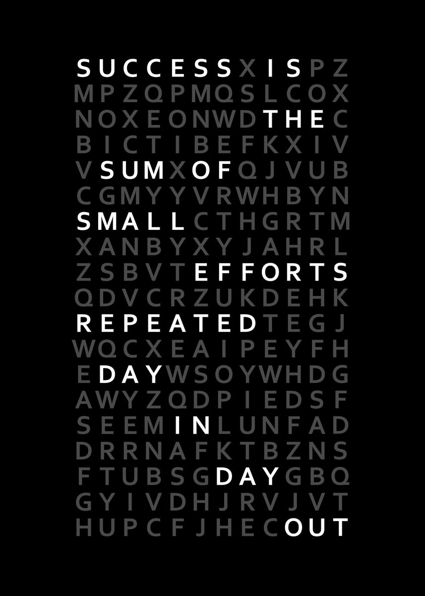 'Day in day out' Poster, picture, metal print, paint by Kaly Prints ...