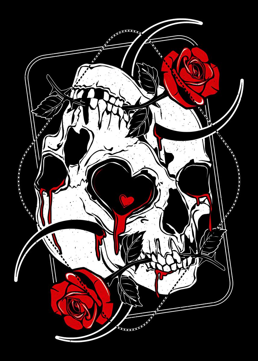 'Always in my head love' Poster by Chris Feil | Displate