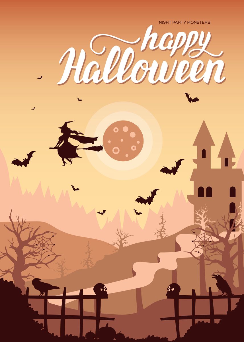 'Halloween Time' Poster by Omniscient Reader | Displate