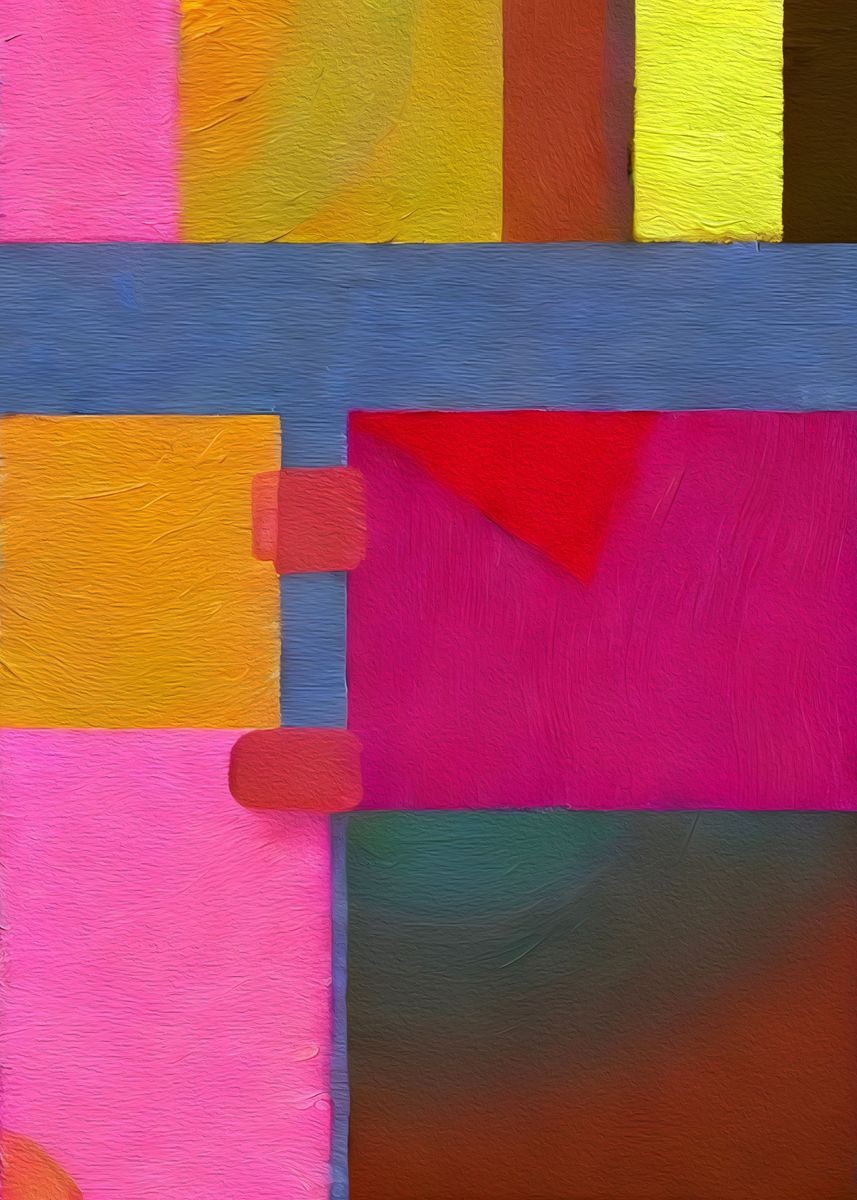 'Abstract expressionism' Poster by Poster Fam | Displate