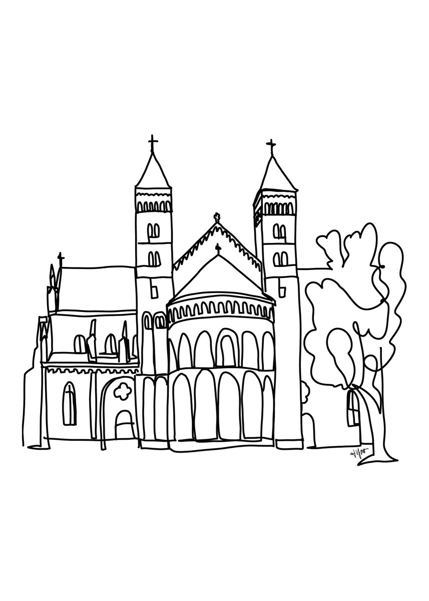'Sint Janskerk Netherlands' Poster by Jamestar | Displate