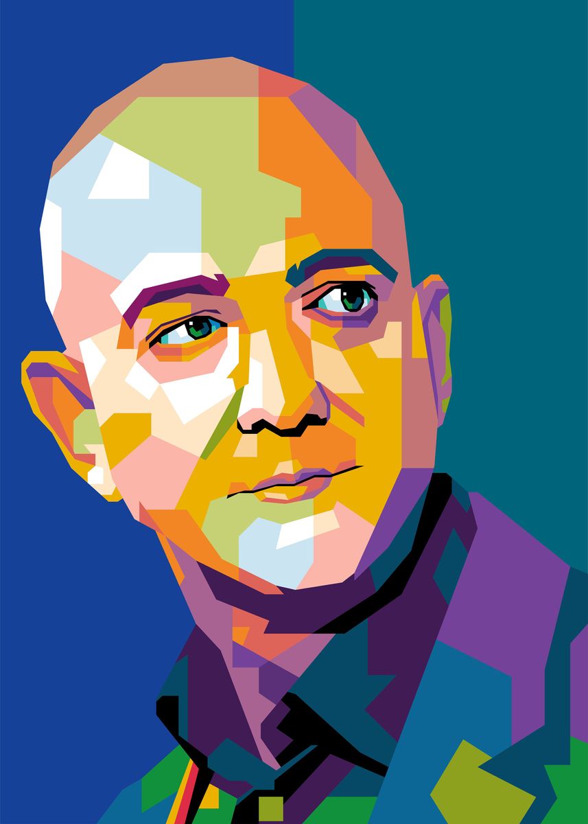 'Jeff Bezos' Poster by Erick Sato | Displate