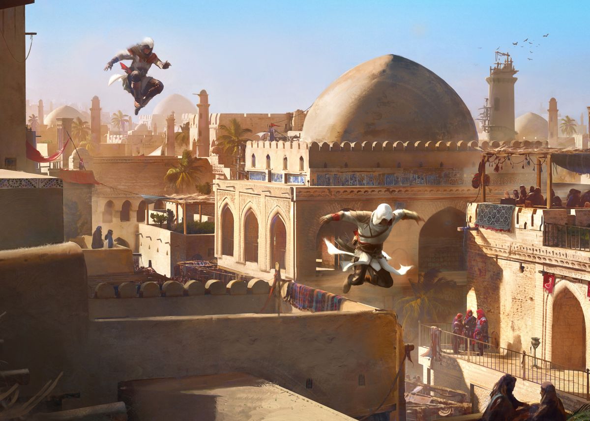 'Mirage Parkour' Poster by Assassin's Creed | Displate