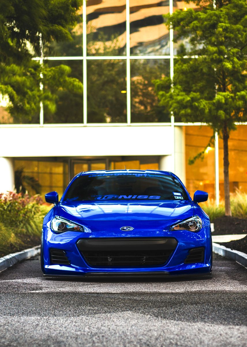 'Subaru BRZ ' Poster, picture, metal print, paint by Sport Cars | Displate