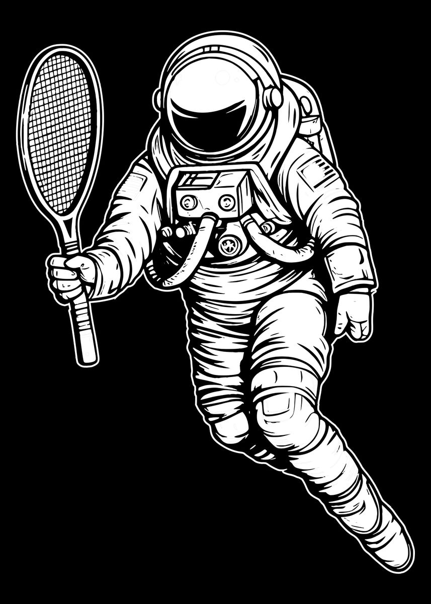 'Badminton Shuttlecock' Poster, picture, metal print, paint by ...