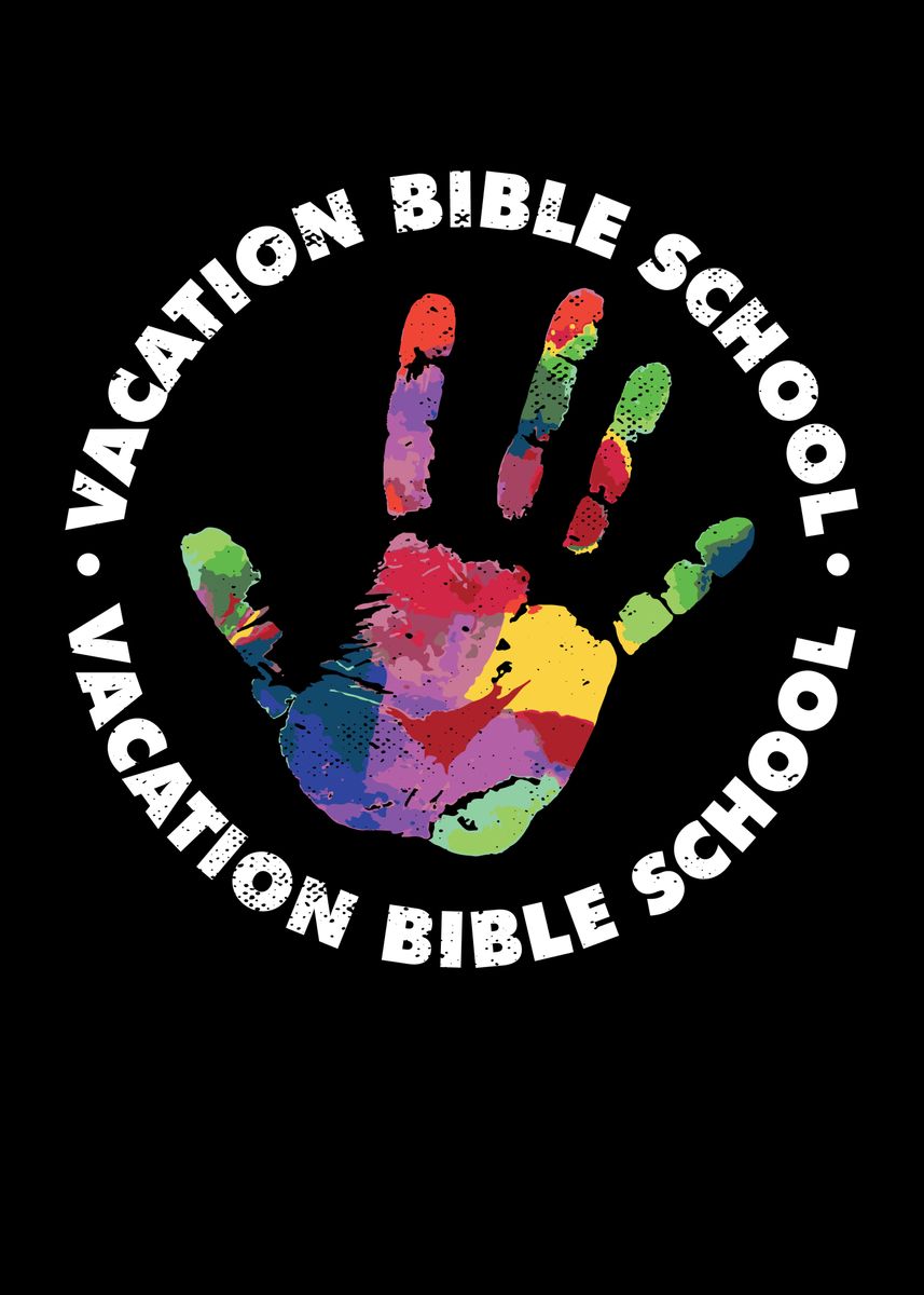 'Vacation Bible School VBS' Poster, picture, metal print, paint by ...
