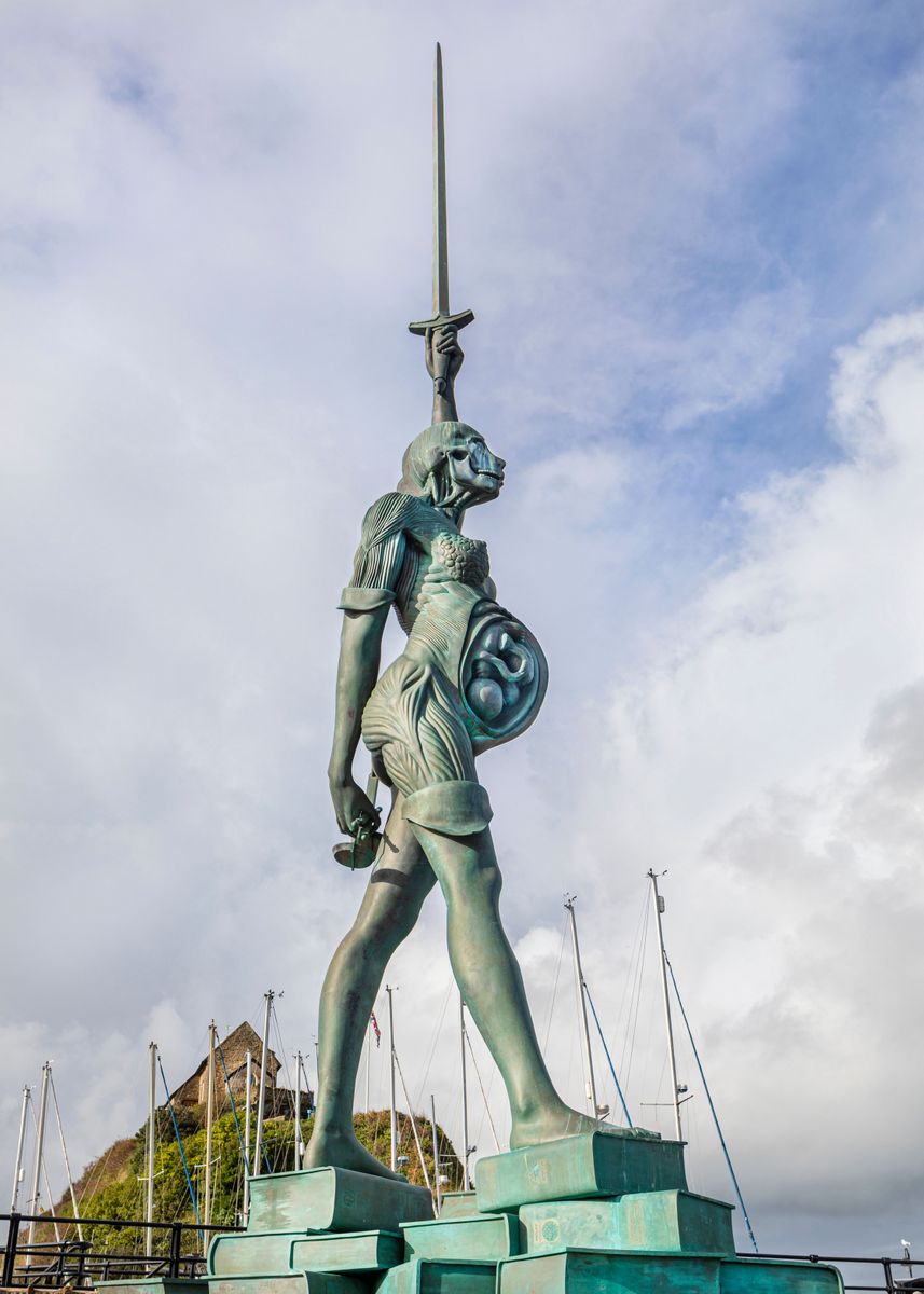 'Verity' Poster, picture, metal print, paint by David Hare | Displate