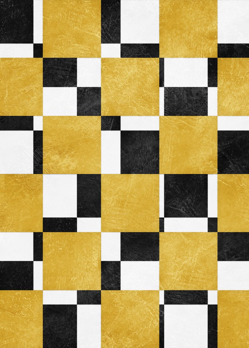 'Yellow Games' Poster, picture, metal print, paint by Ema Paraschiv ...