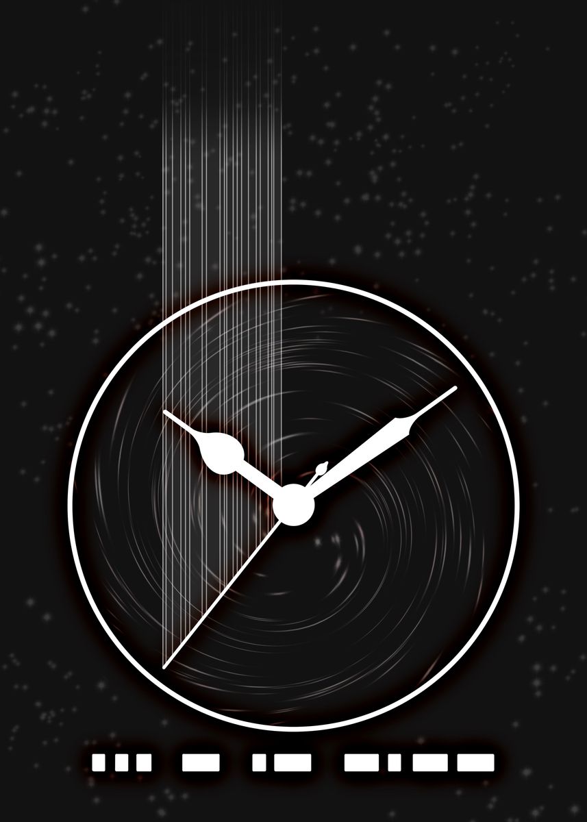 'Interstellar code' Poster, picture, metal print, paint by Aiden Tells ...