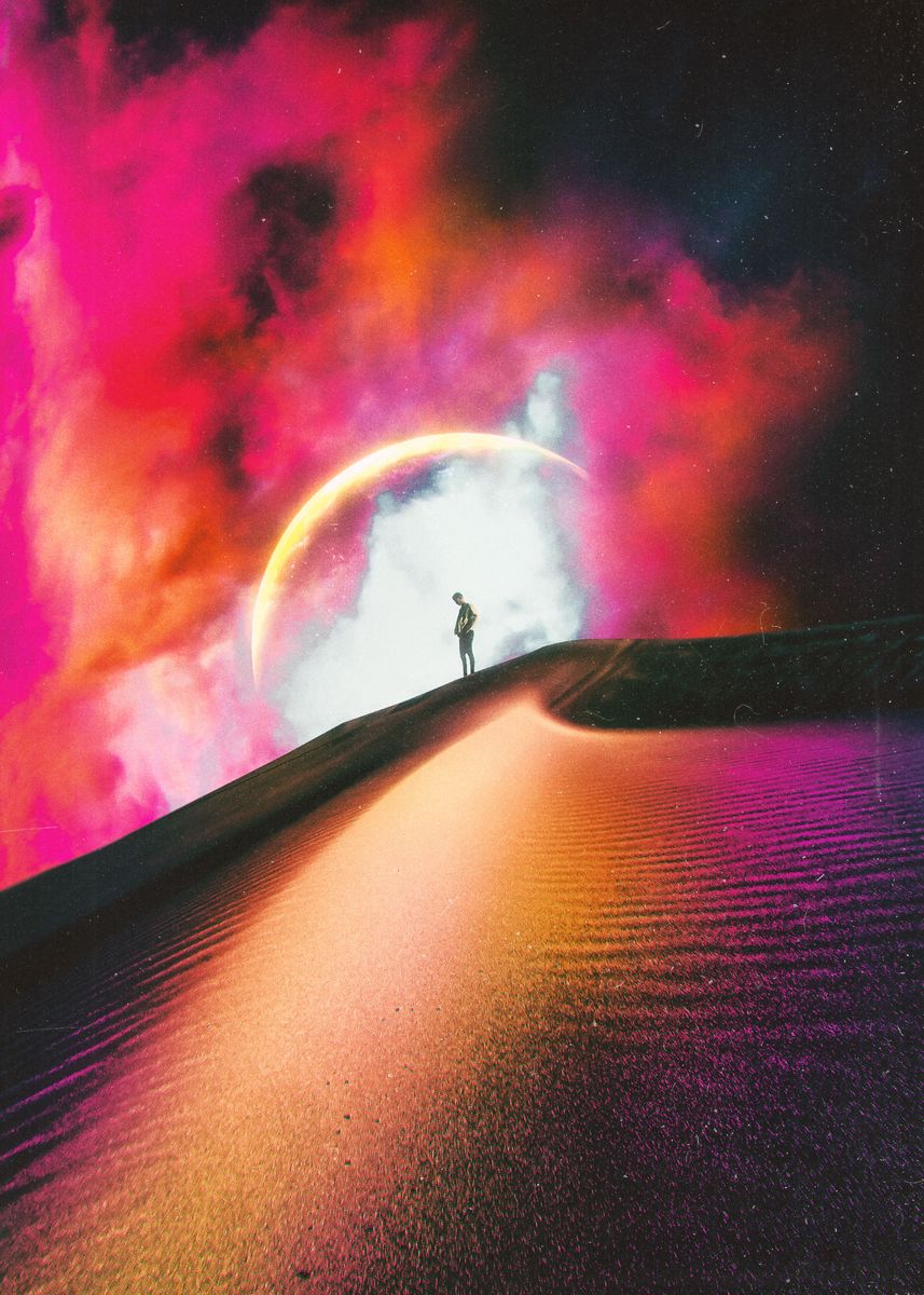 'Coloful Cloudy Sky' Poster, picture, metal print, paint by Vertex ...