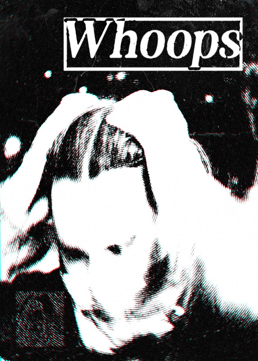 'Whoops' Poster, picture, metal print, paint by vandervisuals | Displate