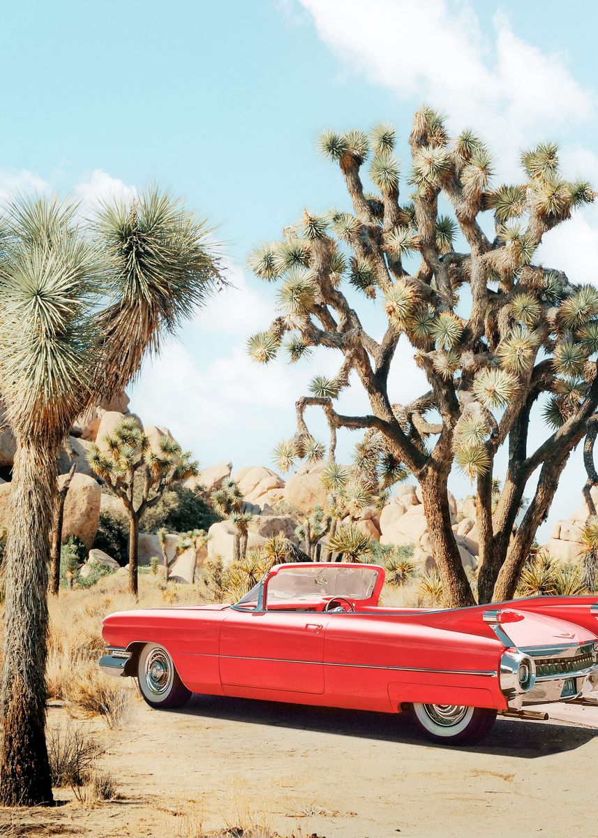 'Vintage Road Trip' Poster, picture, metal print, paint by Gal Design ...