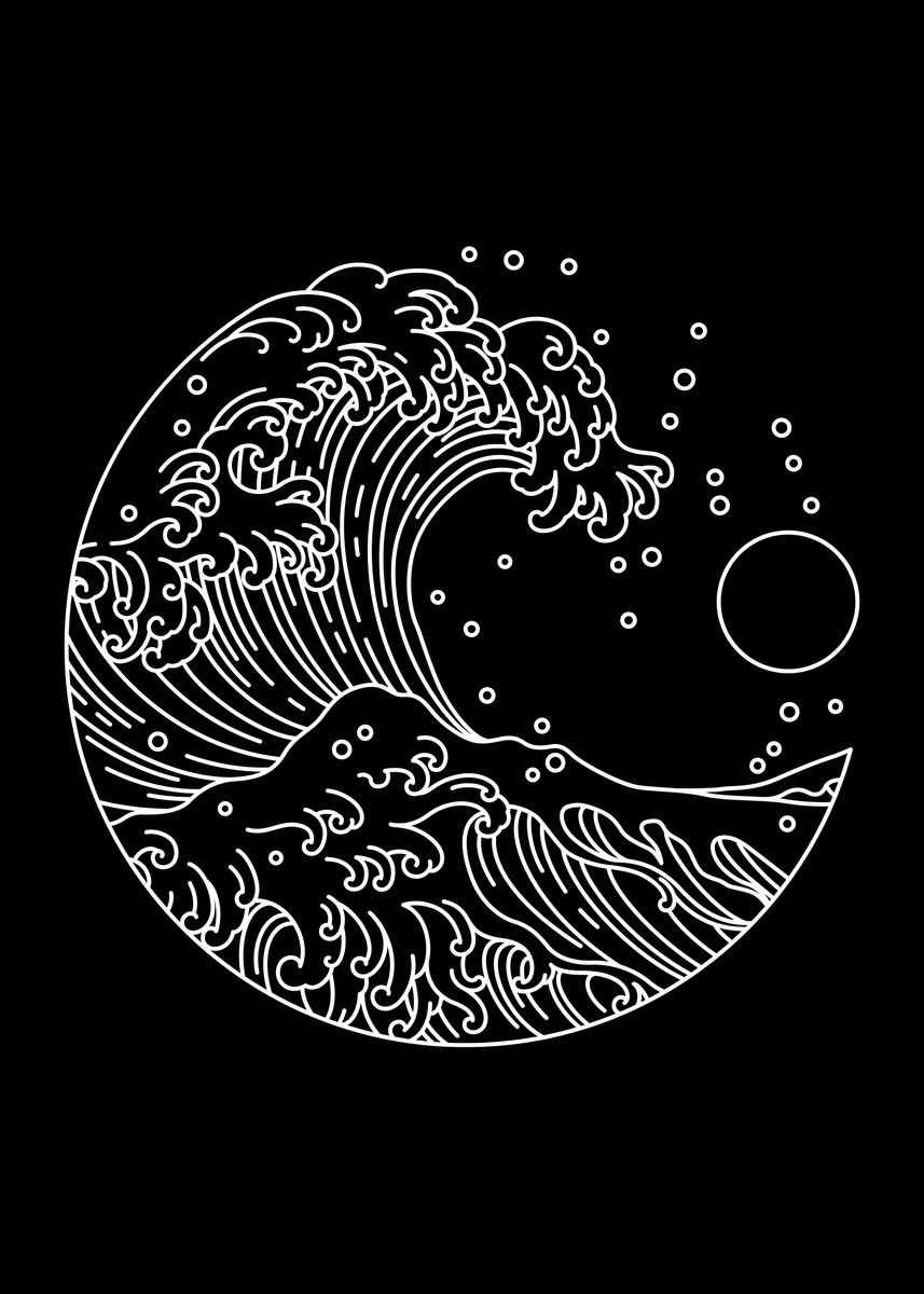 'Onami' Poster by Demonigote Shirts | Displate