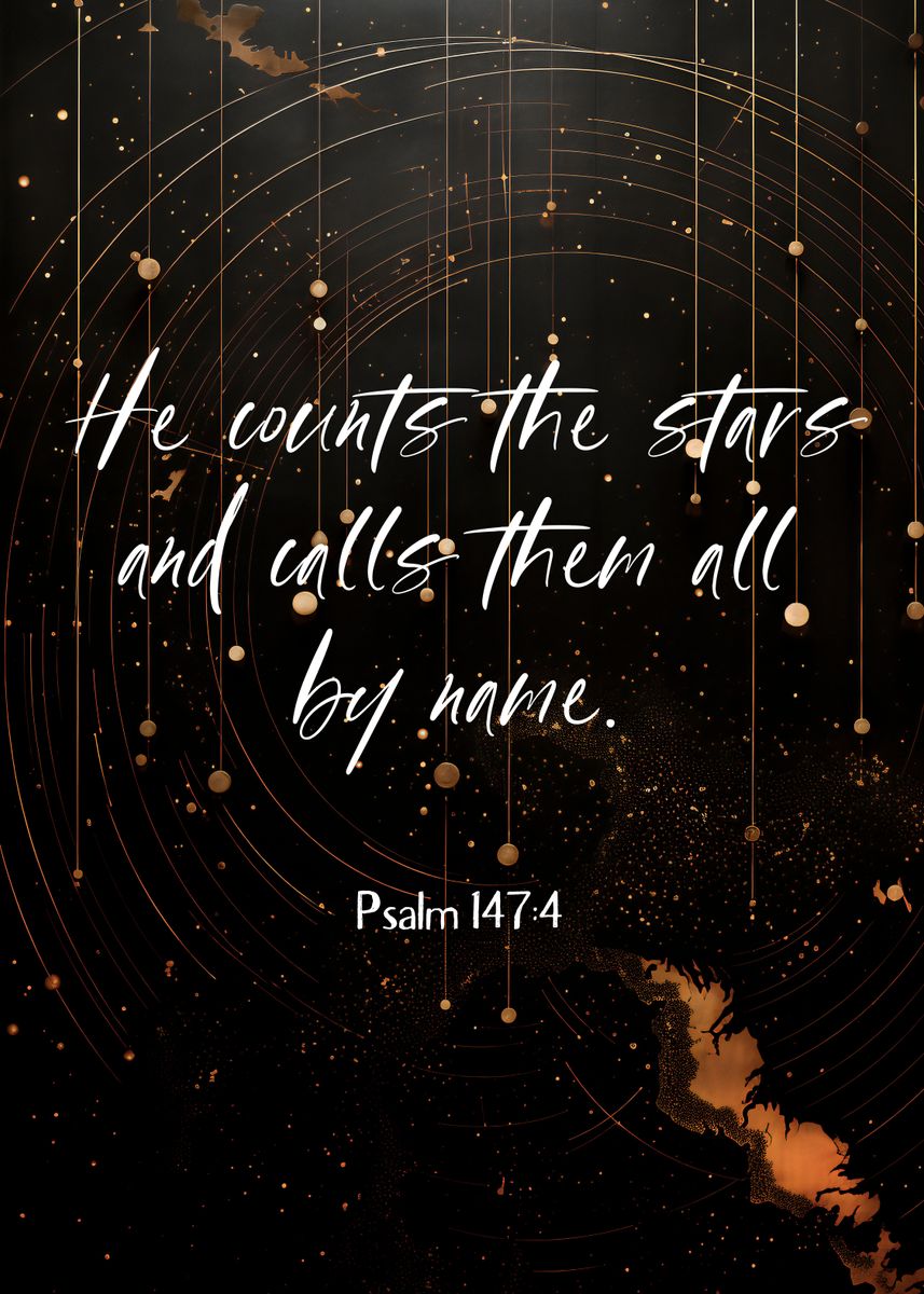 'Bible verse' Poster, picture, metal print, paint by The creative Hub ...