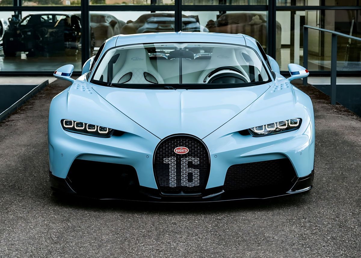 'Bugatti Chiron ' Poster by nicky frank | Displate