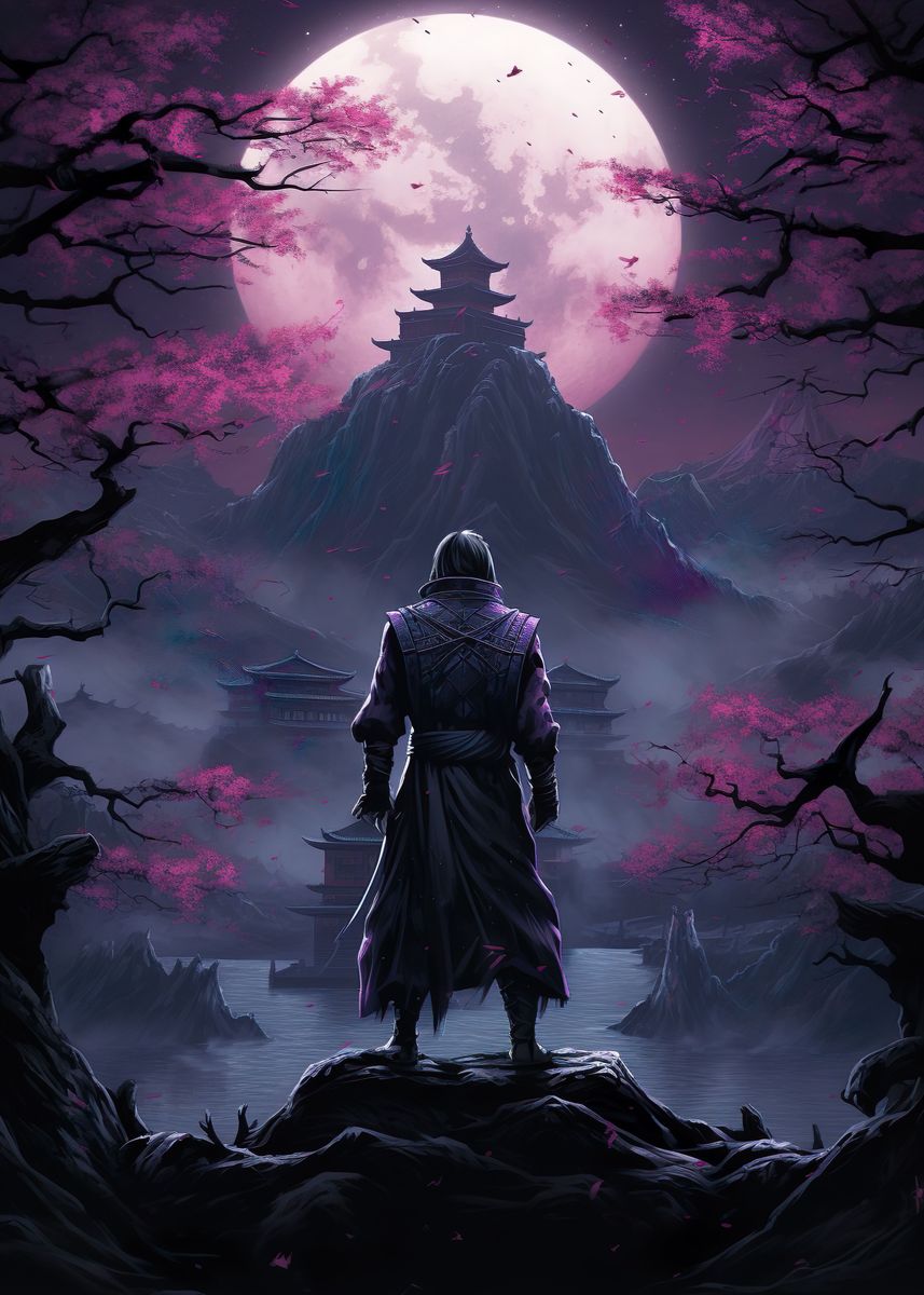 'samurai knight' Poster, picture, metal print, paint by Ians Creative ...