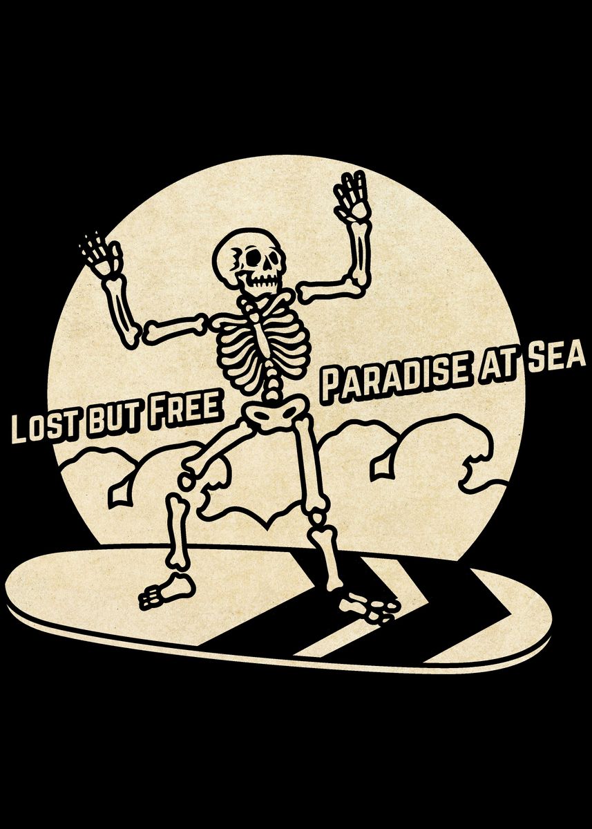 'Anime Skul Vintage' Poster by Dyn Art | Displate