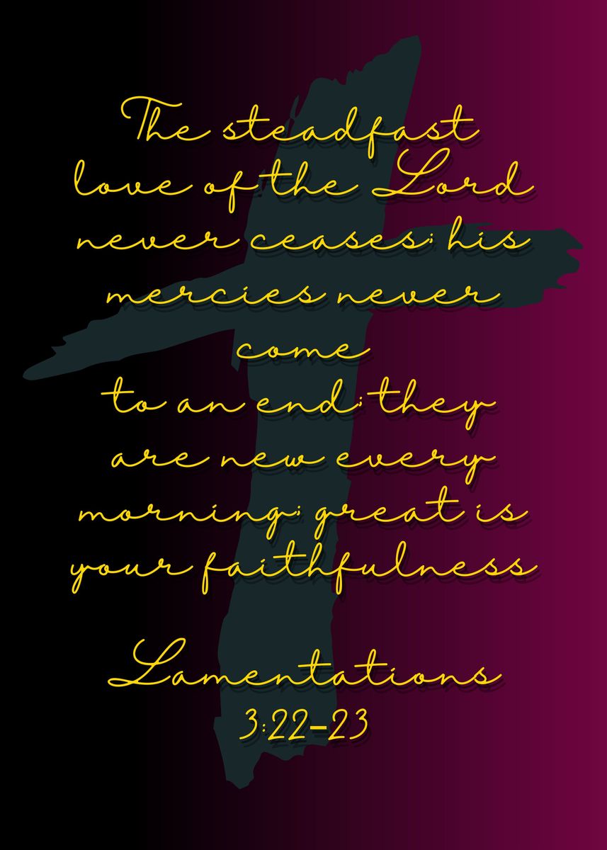 'The Steadfast Love ' Poster by Artistic Prints | Displate