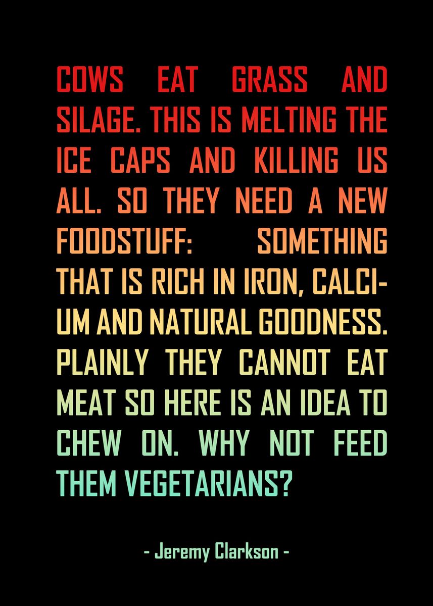 'Quotes Jeremy Clarkson' Poster by Khoyrur Fanart | Displate