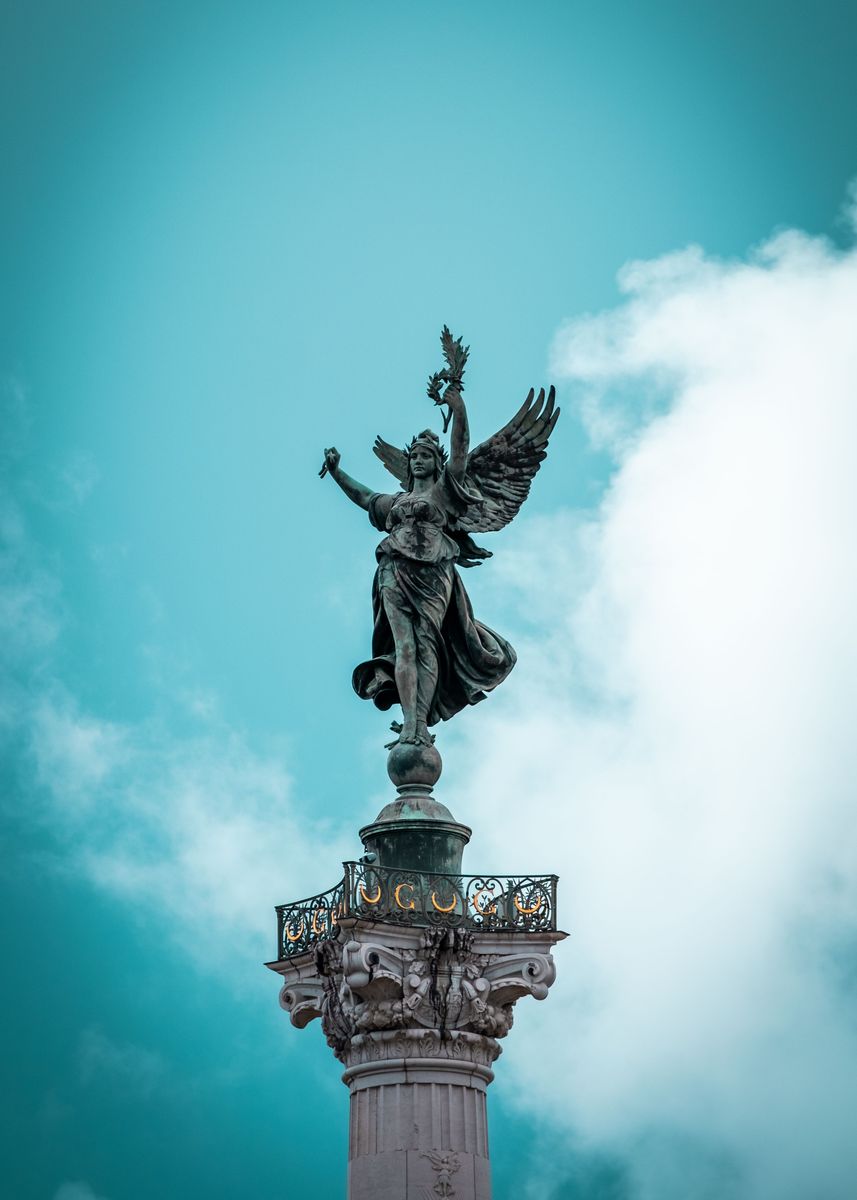 'Liberty angel' Poster, picture, metal print, paint by Thibault RM ...