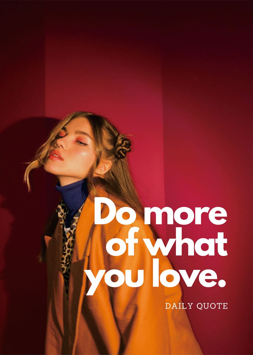 'Daily Quotes' Poster, picture, metal print, paint by Ydha Anggara ...