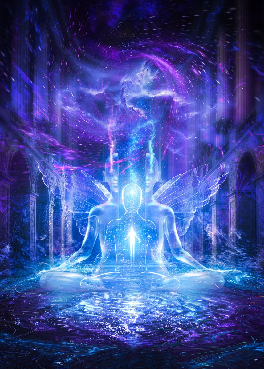 'SOUL FUSION' Poster, picture, metal print, paint by Aron Visuals ...