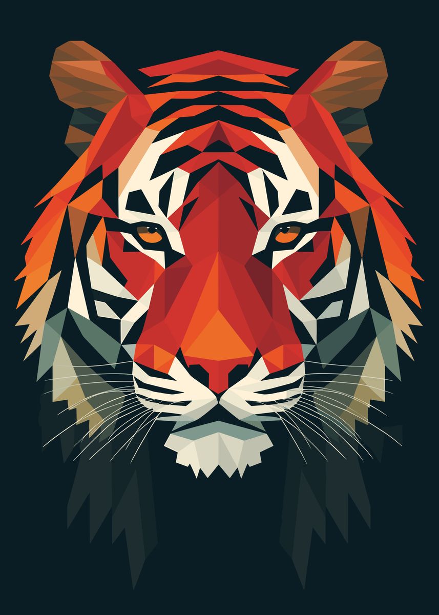 'Animal Minimalist' Poster, picture, metal print, paint by Mason Scott ...